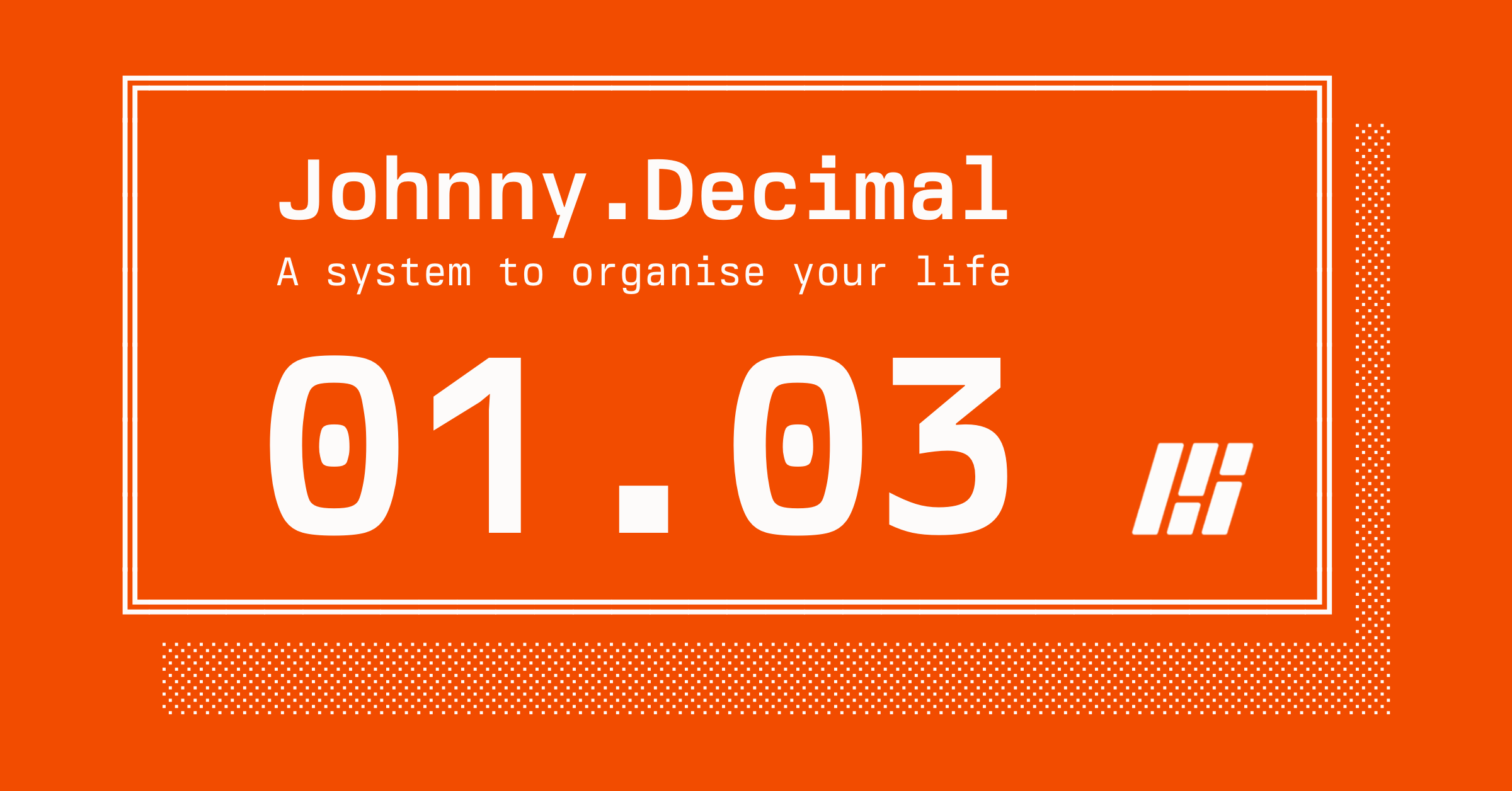 01.03 Policies • Johnny.Decimal