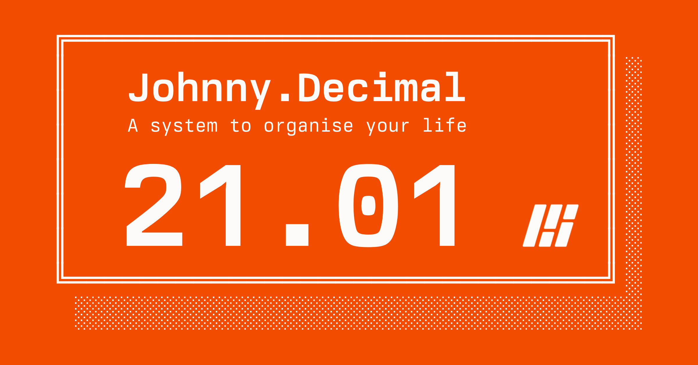 21 01 Contact Me • Johnny Decimal