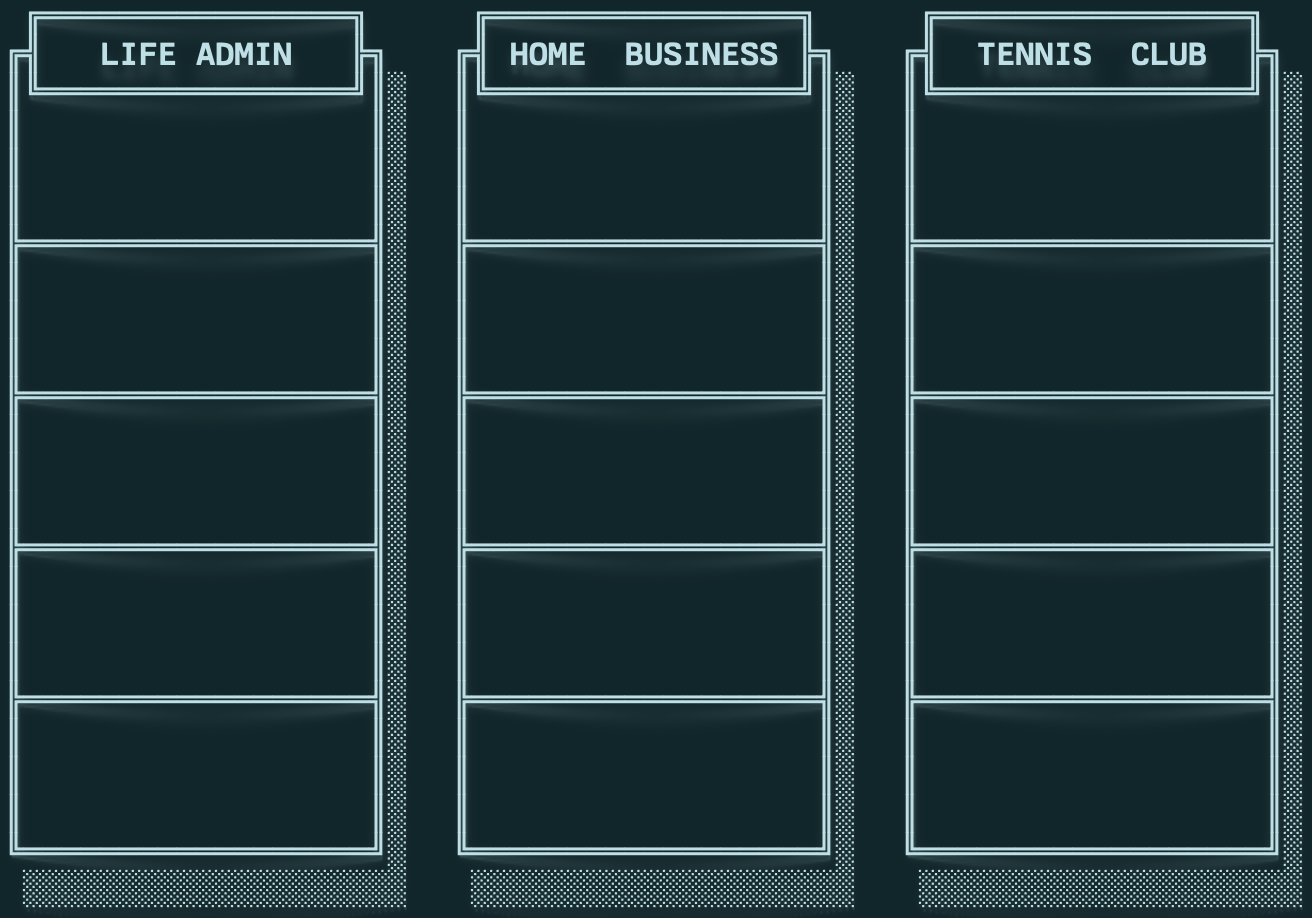 A system to organise your life • Johnny.Decimal